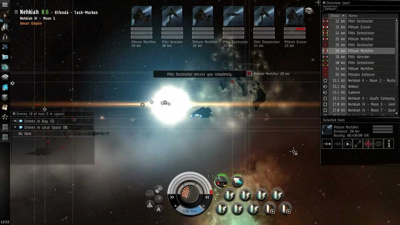 EVE Online : The Score Level 3 Gameplay - YouTube