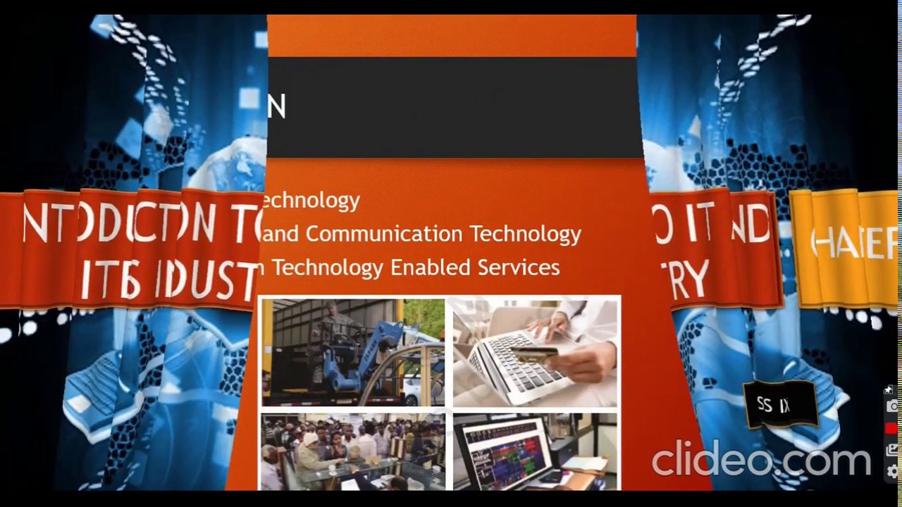 INTRODUCTION TO IT AND ITES INDUSTRY CLASS IX CHAPTER 1 - YouTube