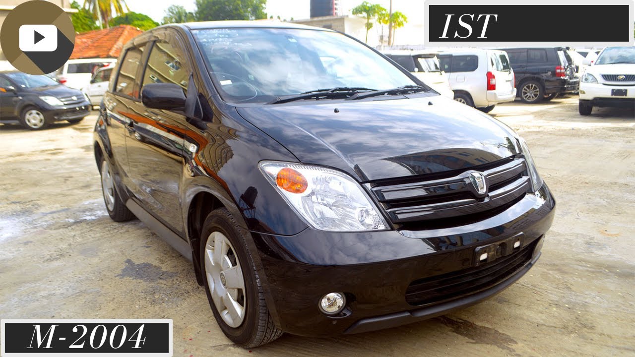 Toyota Ist 2004 model in black colour now available at harab motors tz ...