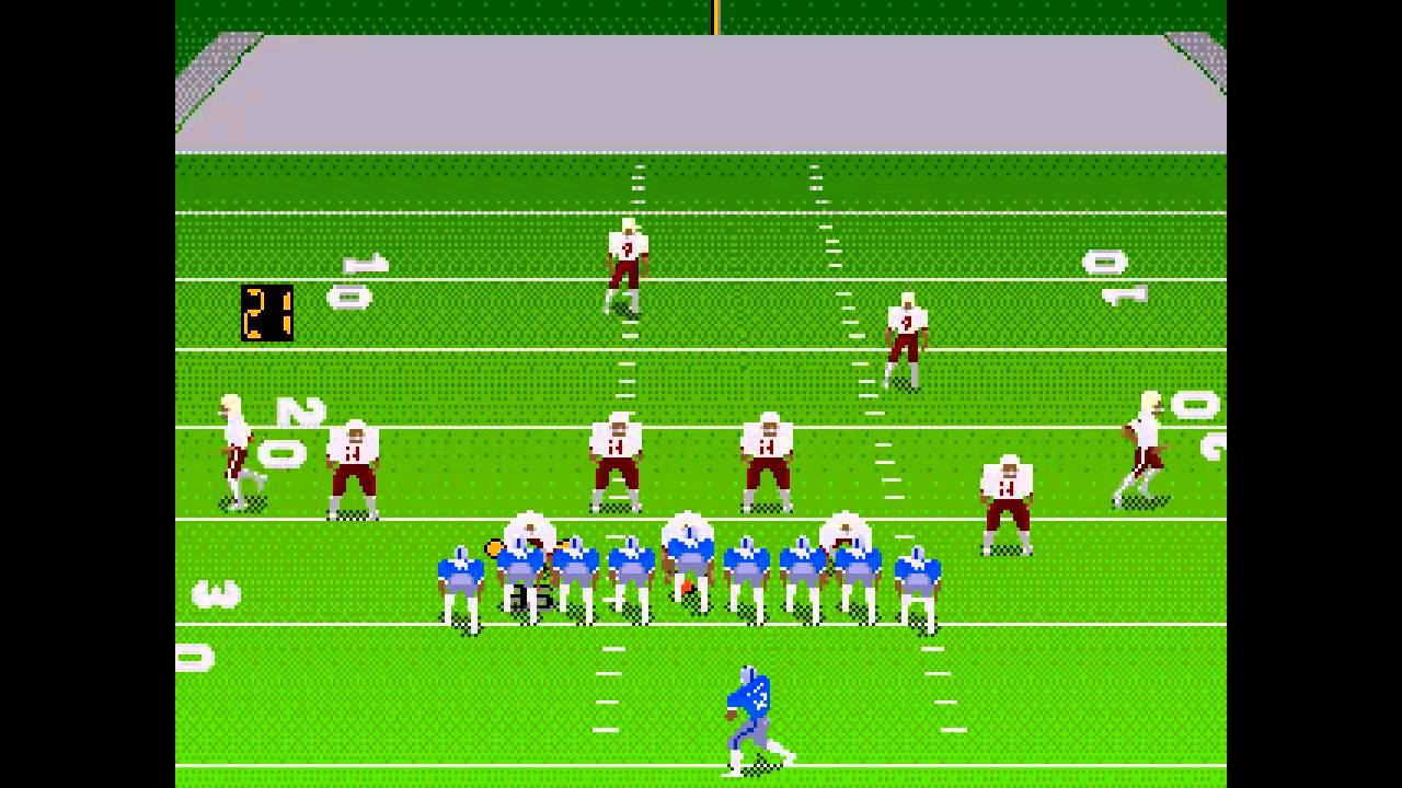 Madden NFL 95 ... (Sega Genesis) 60fps Gameplay - YouTube