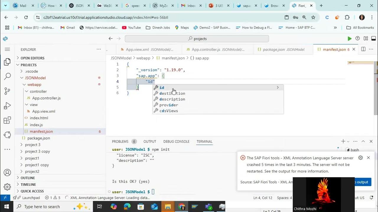 3.5 SAP UI5 Data Binding - YouTube