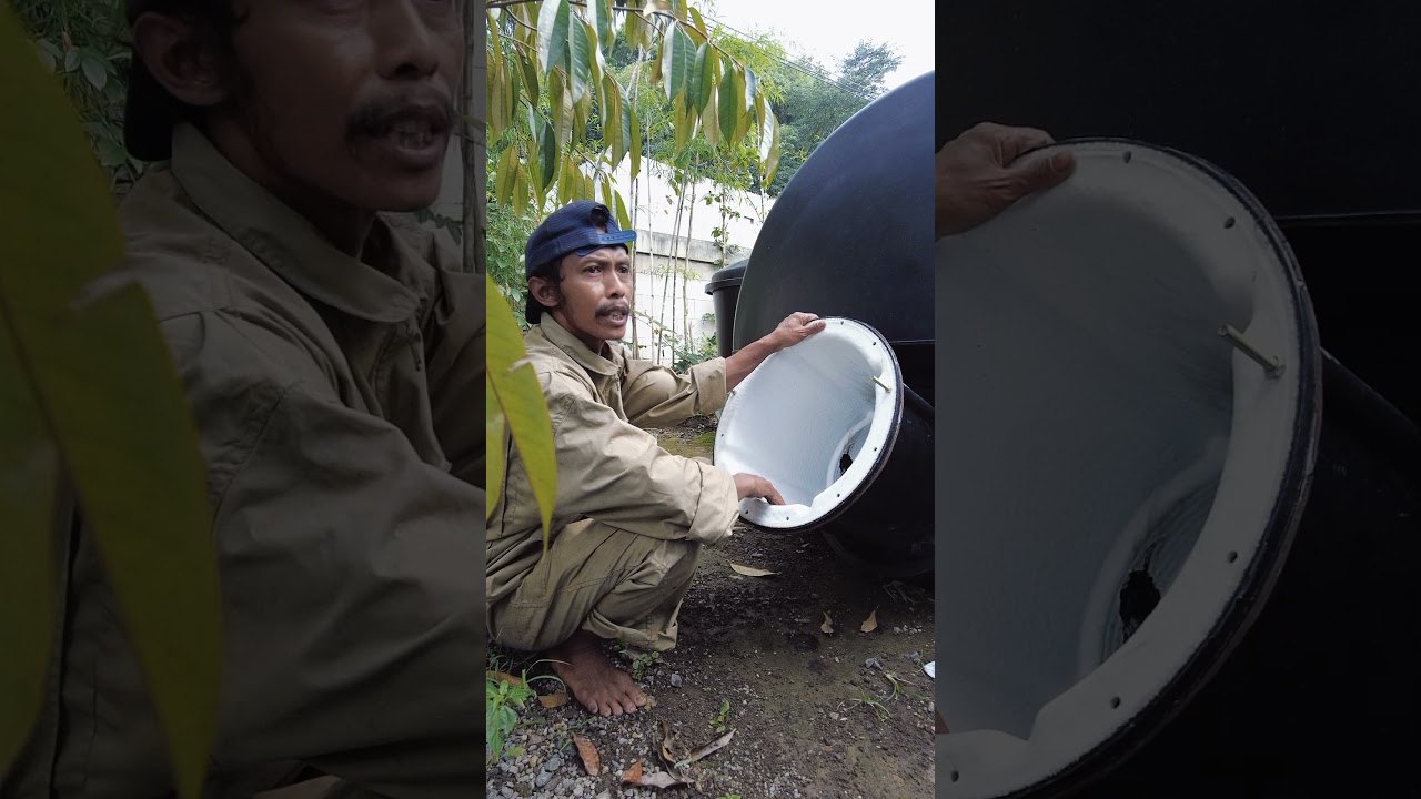 Tabung Digester Biogas. memanfaatkan kotoran sapi menjadi biogas dan ...