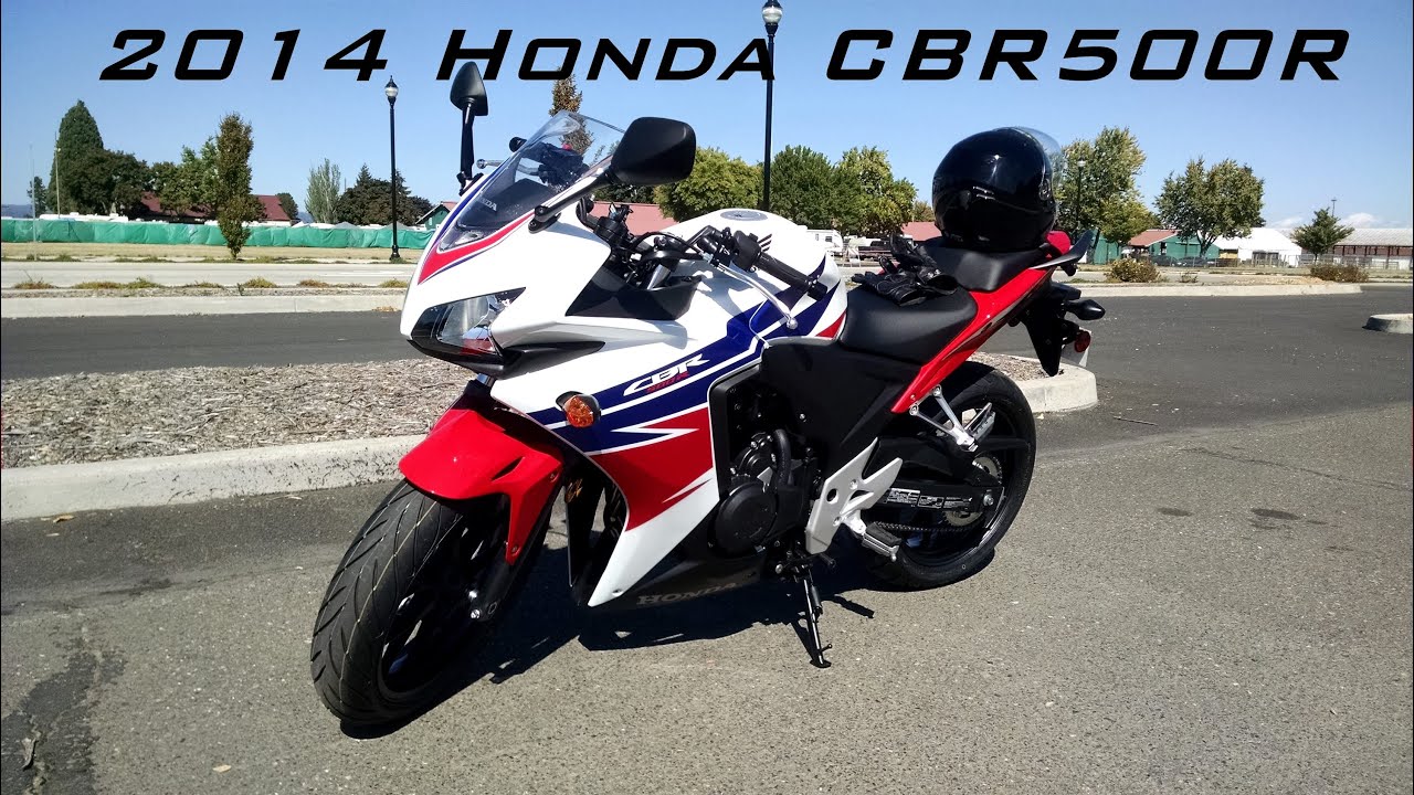 Riding My New CBR500R 2014 (new rider) - YouTube