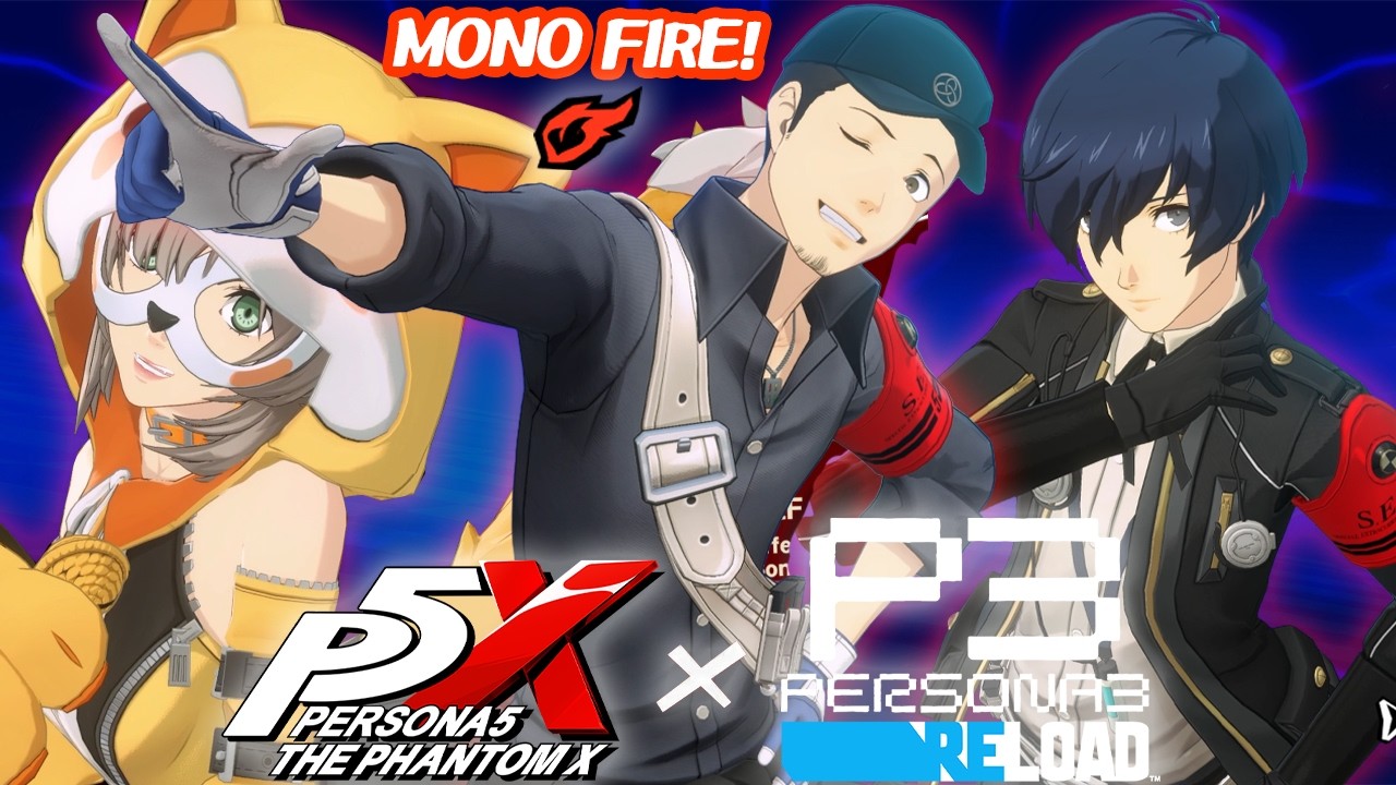 Junpei Iori's Mono Fire Team is OP!! - Persona 5: The Phantom X - YouTube