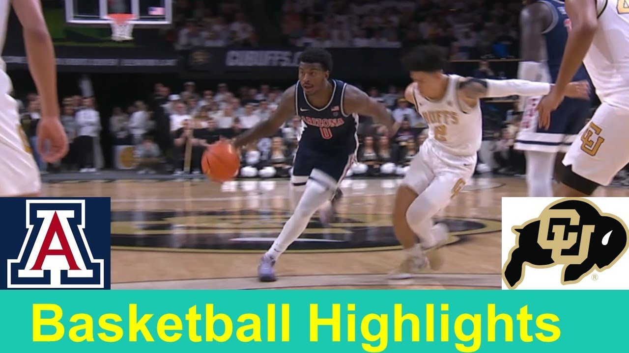 #8 Arizona vs Colorado Basketball Game Highlights, Feb 10 2024 - YouTube