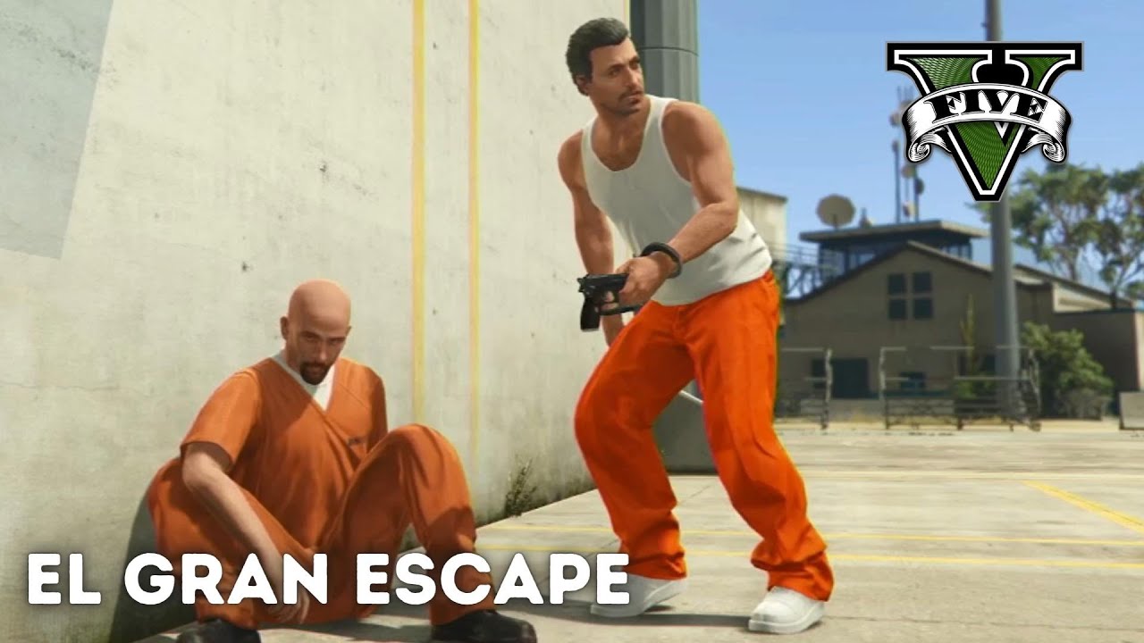 EL GRAN ESCAPE DE LA CARCEL - GRAND THEFT AUTO ONLINE - YouTube