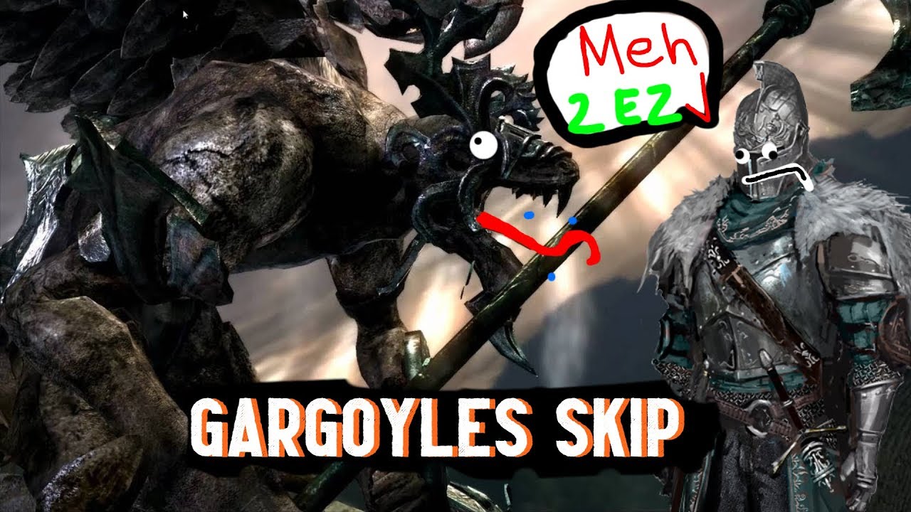 GARGOYLE CHEESE (skip) IS NOW POSSIBLE! (Dark Souls Remastered) - YouTube
