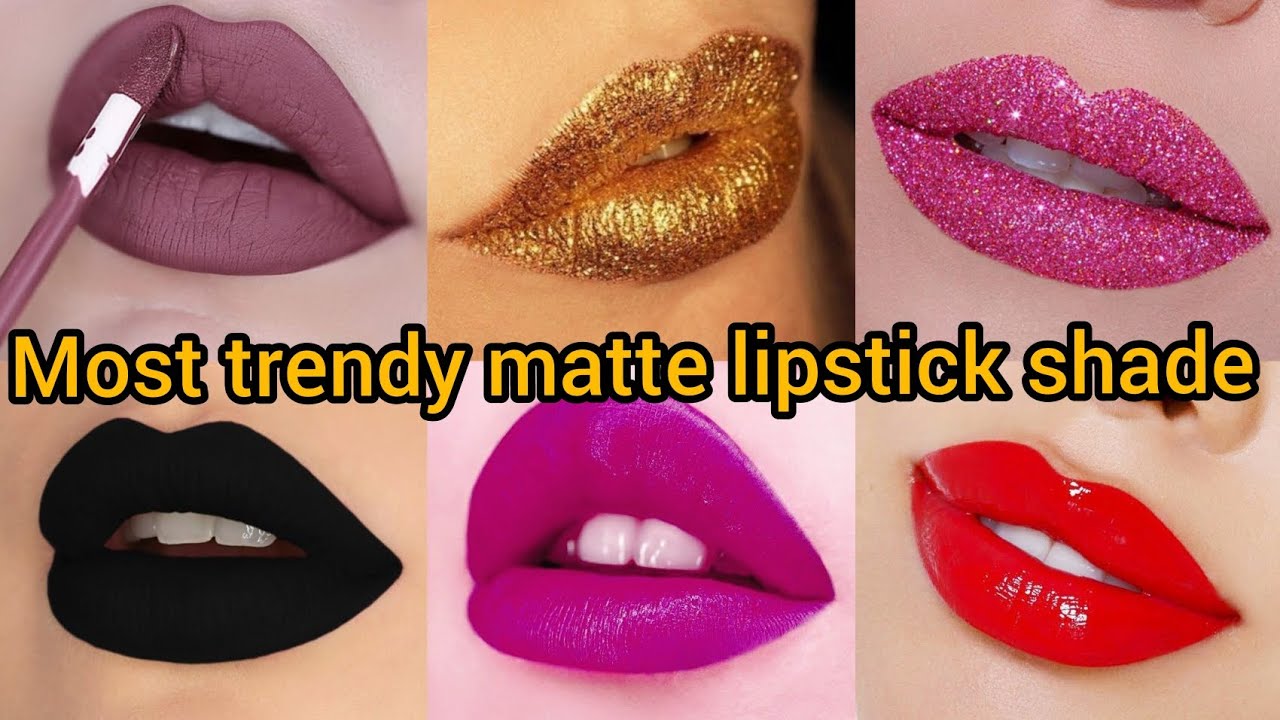 Attractive matte lipstick colors|different matte lipstick shade for ...