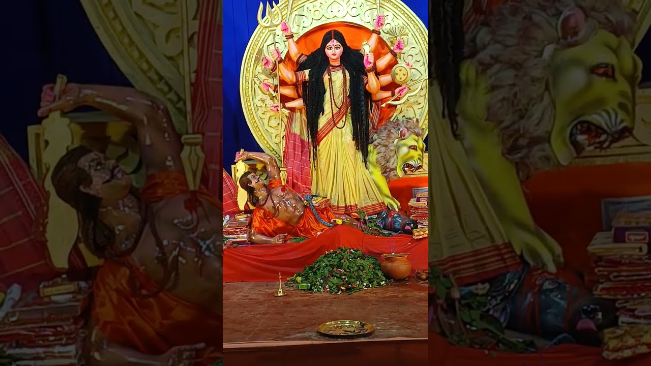 Tarapur Kalimohan Road Durga Protima - YouTube