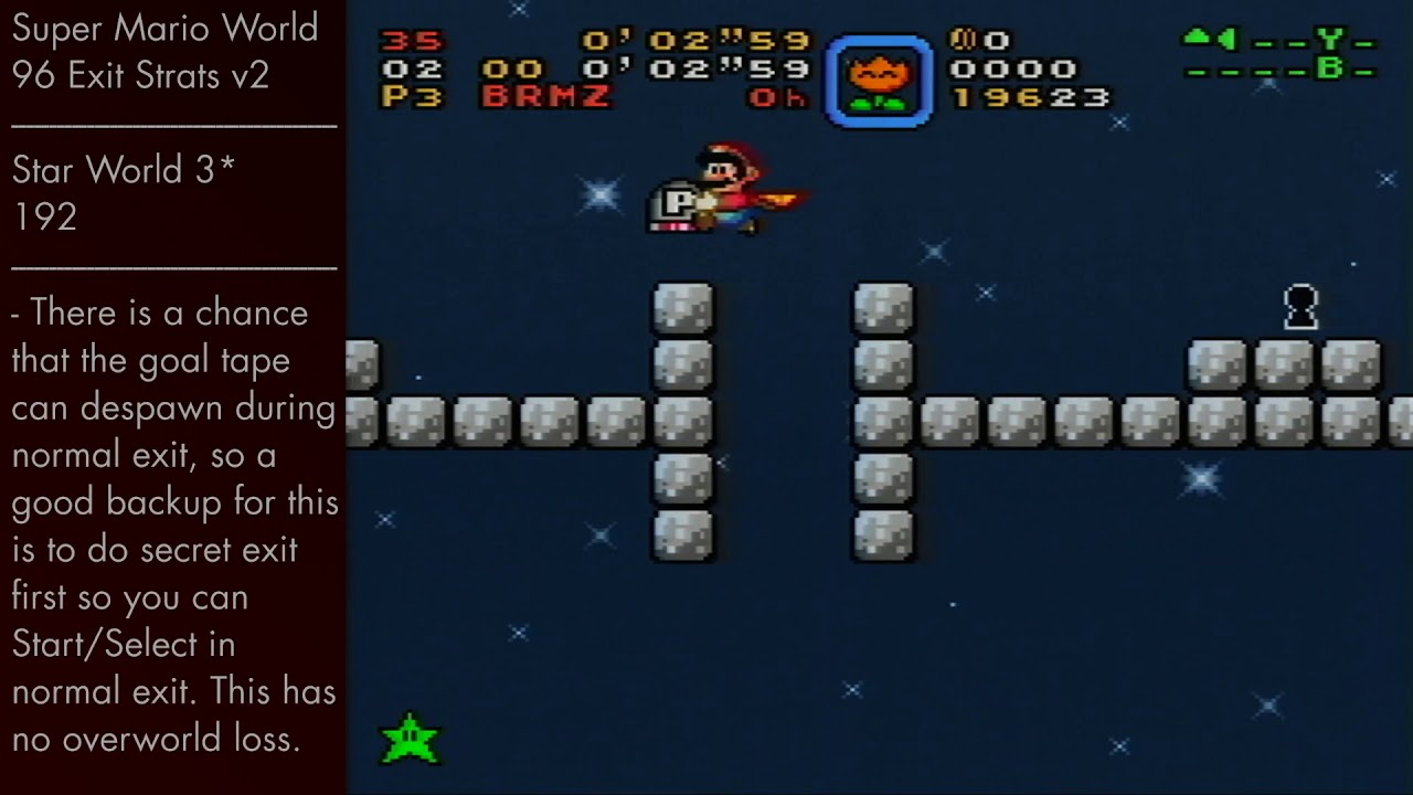 SMW - Star World 3 (Secret) - 192 - YouTube