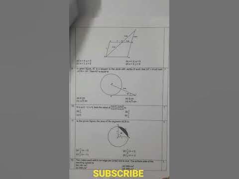 CBSE Class-10 Math SQP (23-24) |CBSE Additional Practice Question Paper|Class X Imp Question # ...