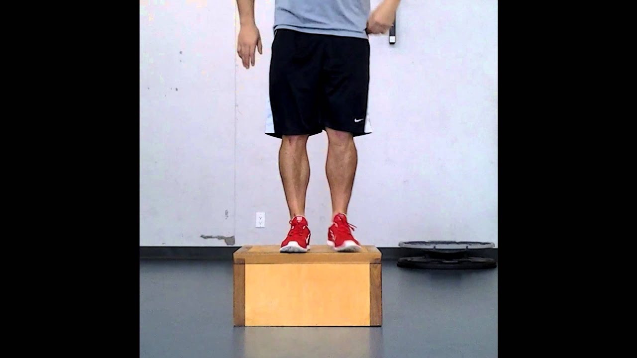 Single Leg Box Step Down - YouTube