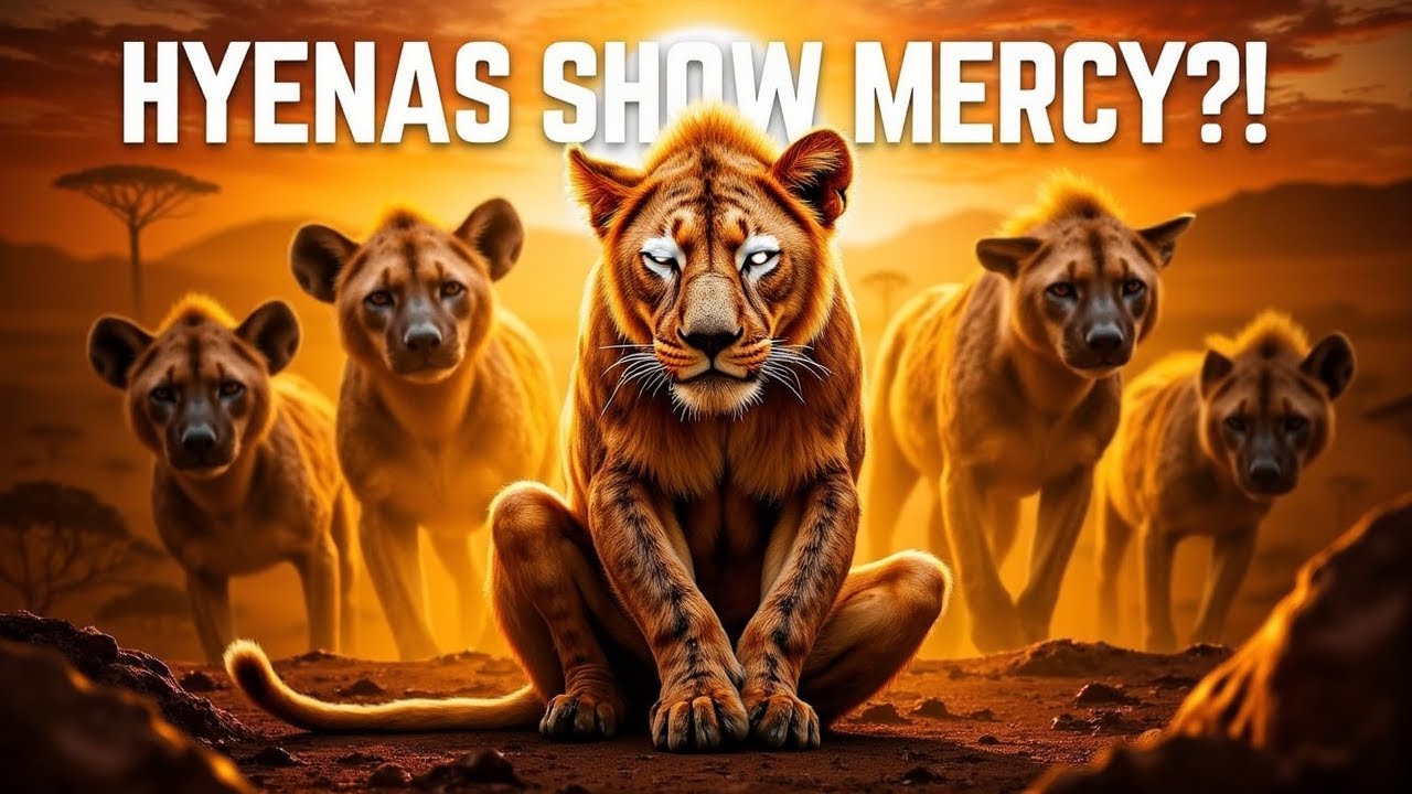 Hyenas Show Unbelievable Mercy to a Blind Lioness! (Must-See Wild ...