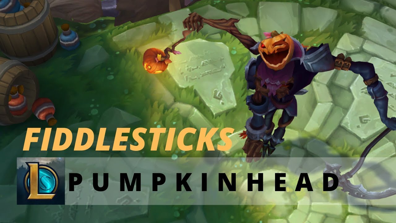 New Pumpkinhead FiddleSticks - League Of Legends - YouTube