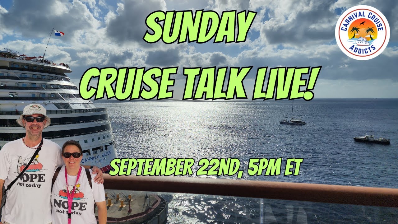 Sunday Cruise Talk Live! | Let's Talk Cruising - YouTube