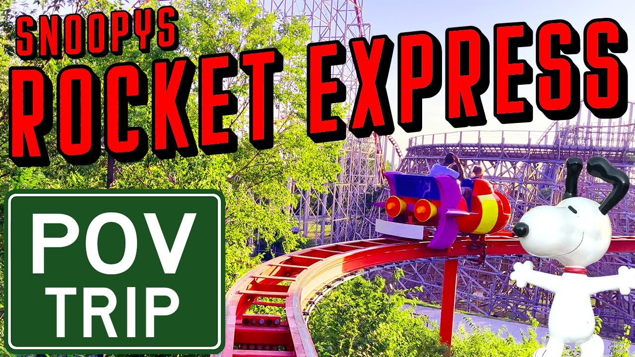 Snoopy's Rocket Express | Worlds of Fun Drone Show - YouTube