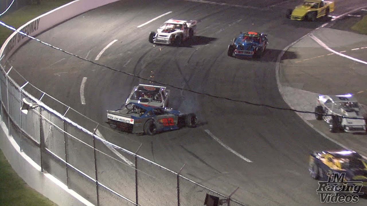 Rolling Thunder Modifieds - 4/17/10 - Langley Speedway - YouTube