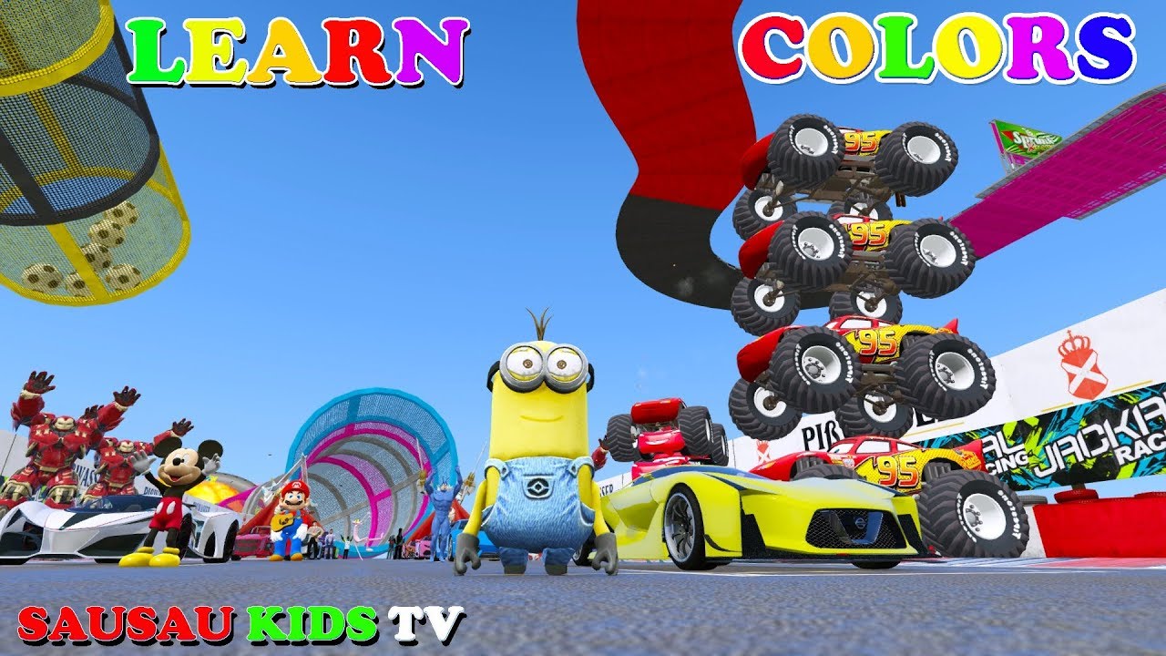cartoon dance and driving | Supercars for kids - YouTube