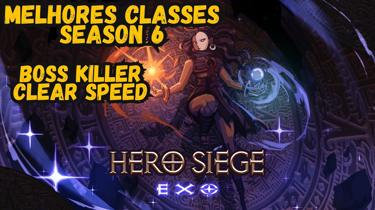 TIER LIST MELHORES CLASSES SEASON 9/ BOSS KILLER/ CLEAS SPEED /HERO ...