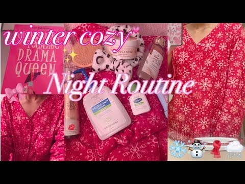 ୨୧ 2024 Cozy Winter Night Routine as an It Girl! ୨୧ - YouTube
