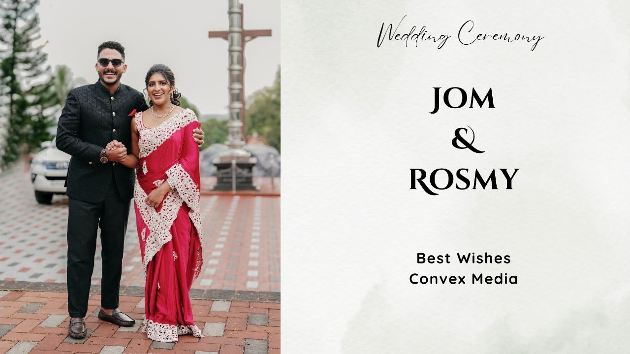 Wedding Ceremony | Jom & Rosmy | 25.01.2025 | Saturday | 10.15 AM ...