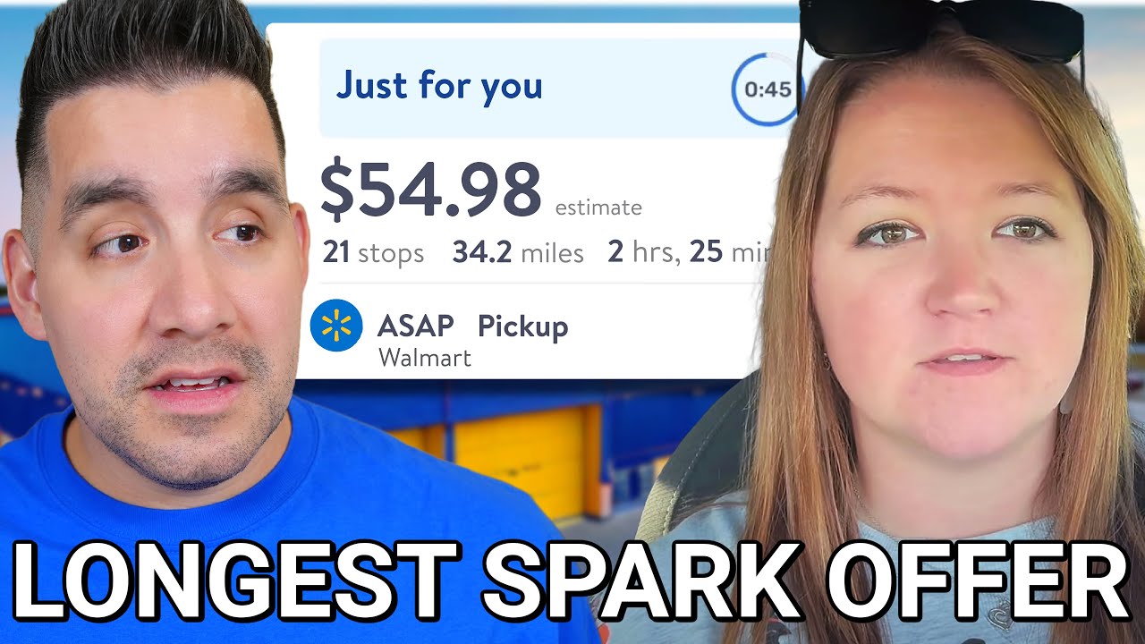 Accepting The LONGEST Walmart Spark Offer (Why?) | First Shift - YouTube