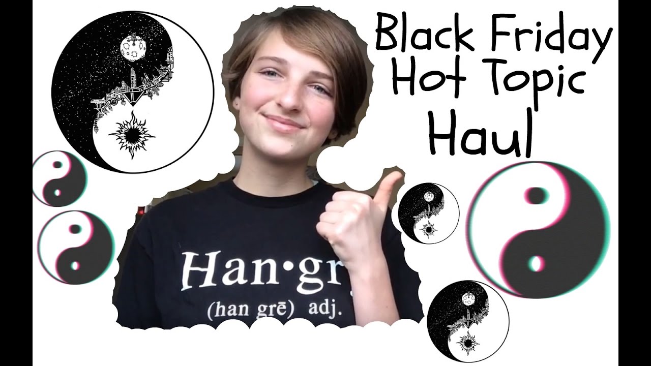 Black Friday Hot Topic Haul - YouTube