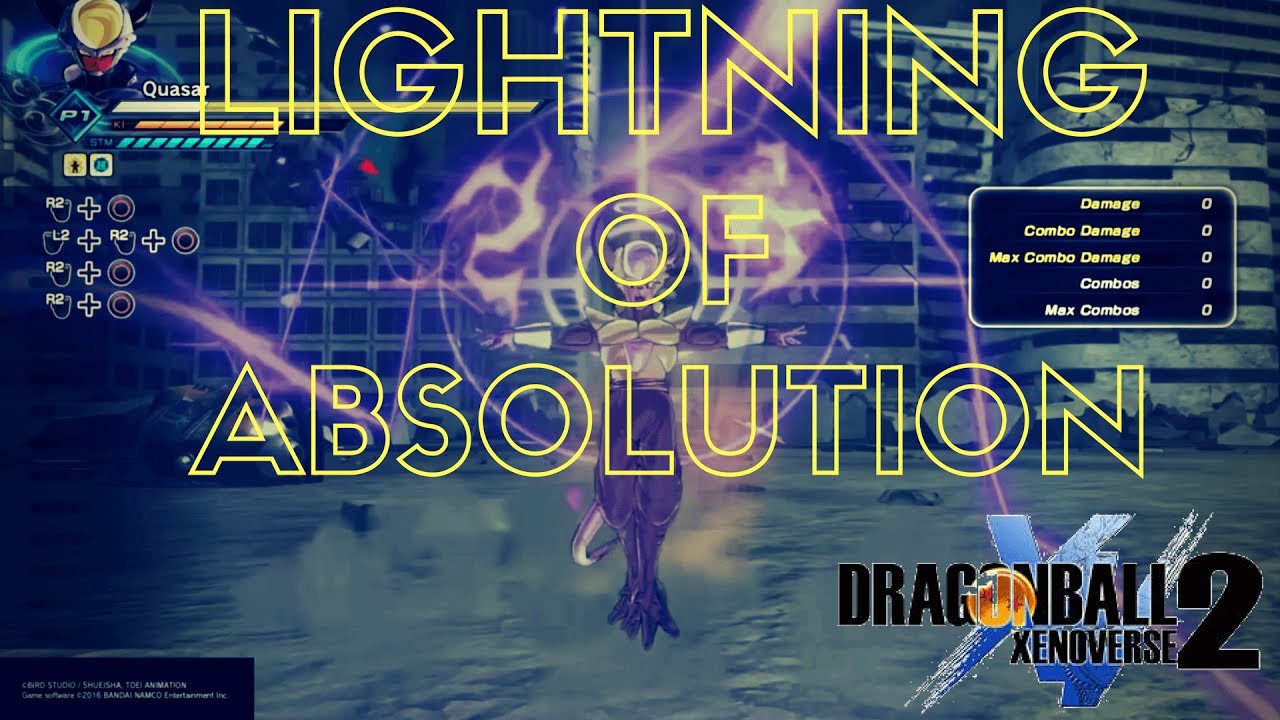 NEW MOVE LIGHTING OF ABSOLUTION OVERVIEW[Dragonball xenoverse 2] - YouTube