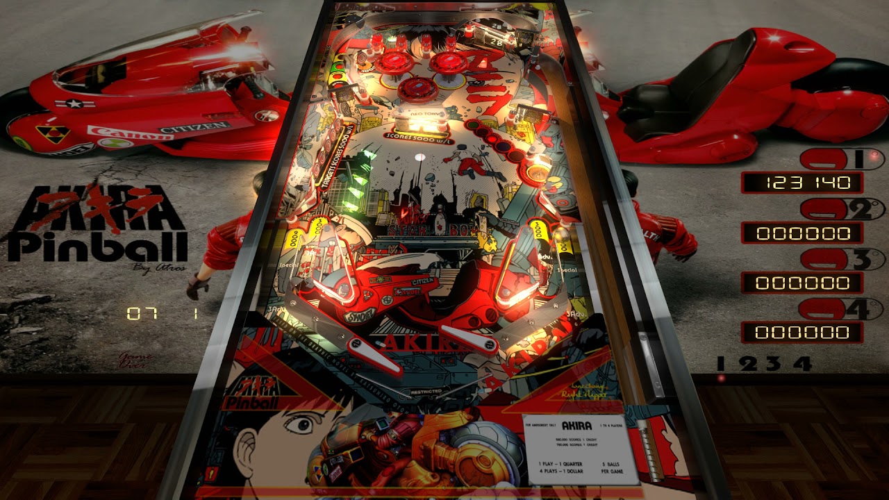Akira Pinball VPX - YouTube