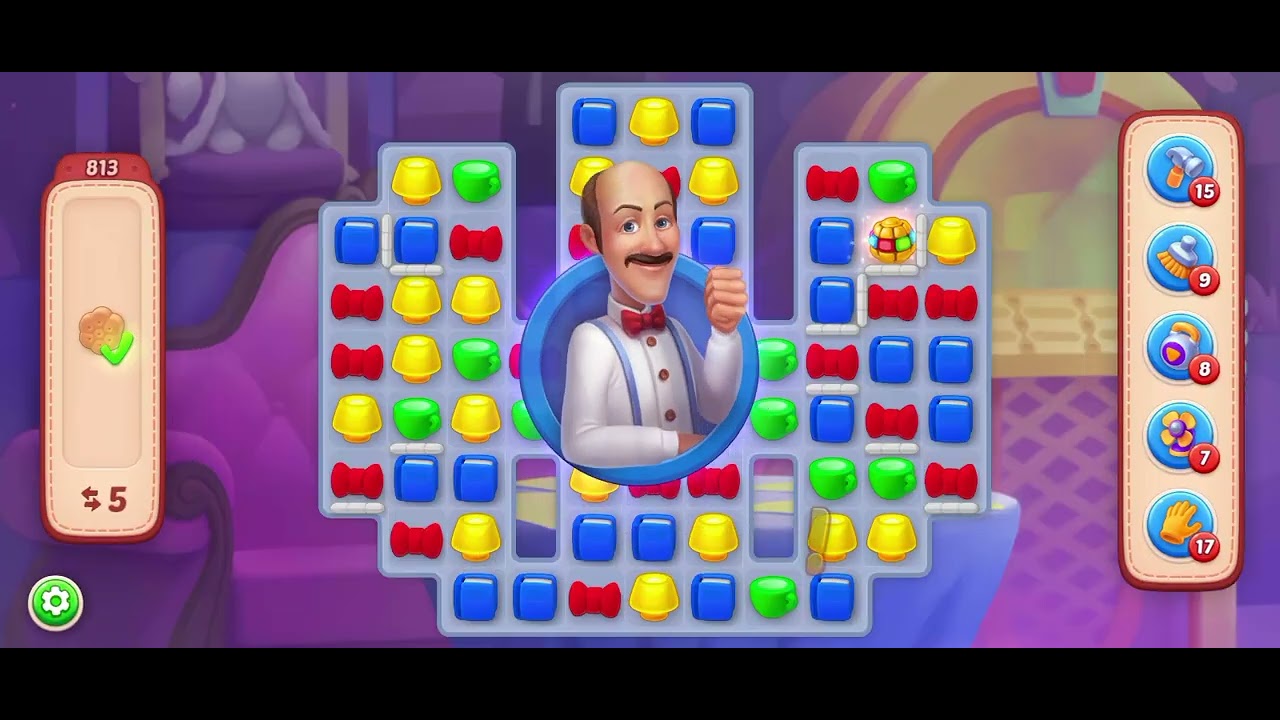 Gameplay homescapes level 814 - YouTube