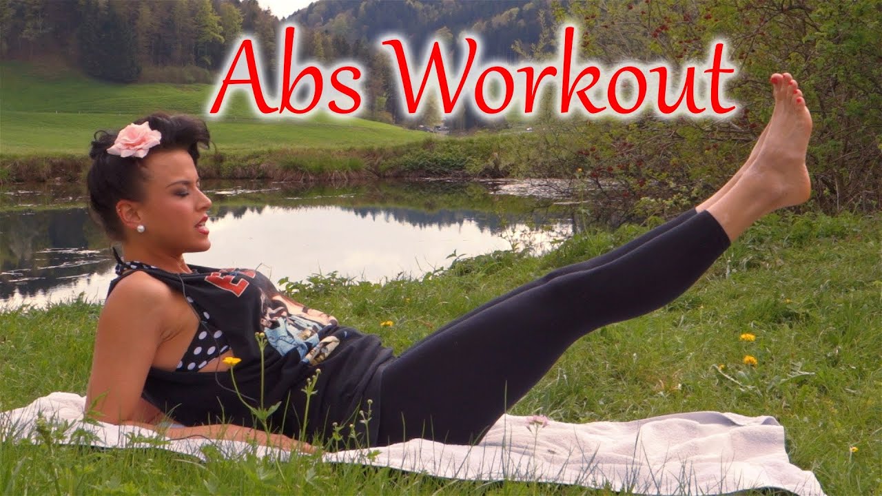 Home Fitness: Abs Workout with Gina Carla! - YouTube