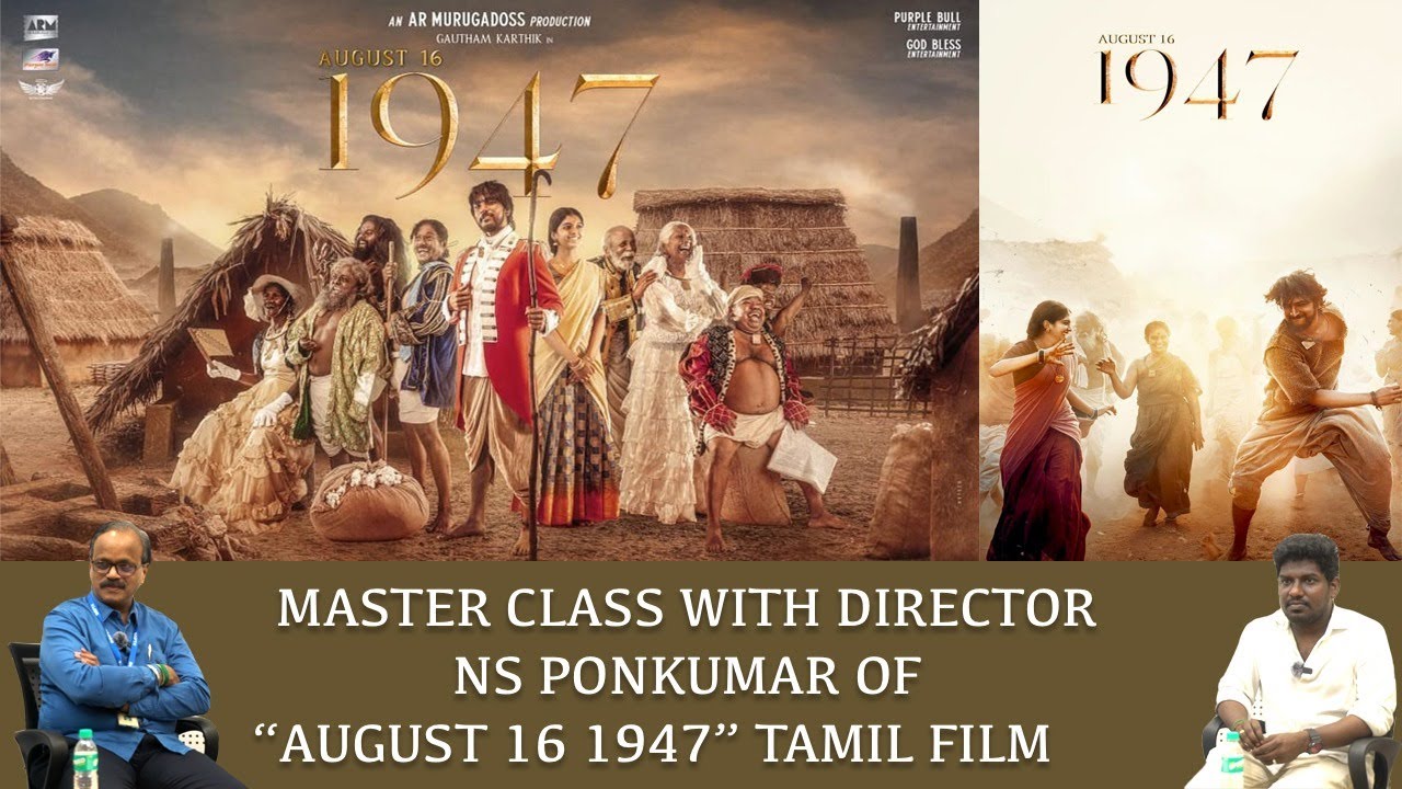 BOFTA | MASTER CLASS WITH DIRECTOR N.S. PON KUMAR | SUPER HIT TAMIL ...