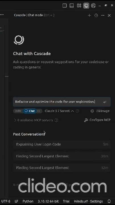 Is your code bloated? Slow? Use Windsurf AI optimizes your code, making it cleaner and faster ...