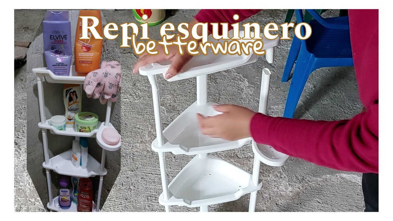 Cambio en mi baño👍|Repi esquinero de betterware 💯 - YouTube