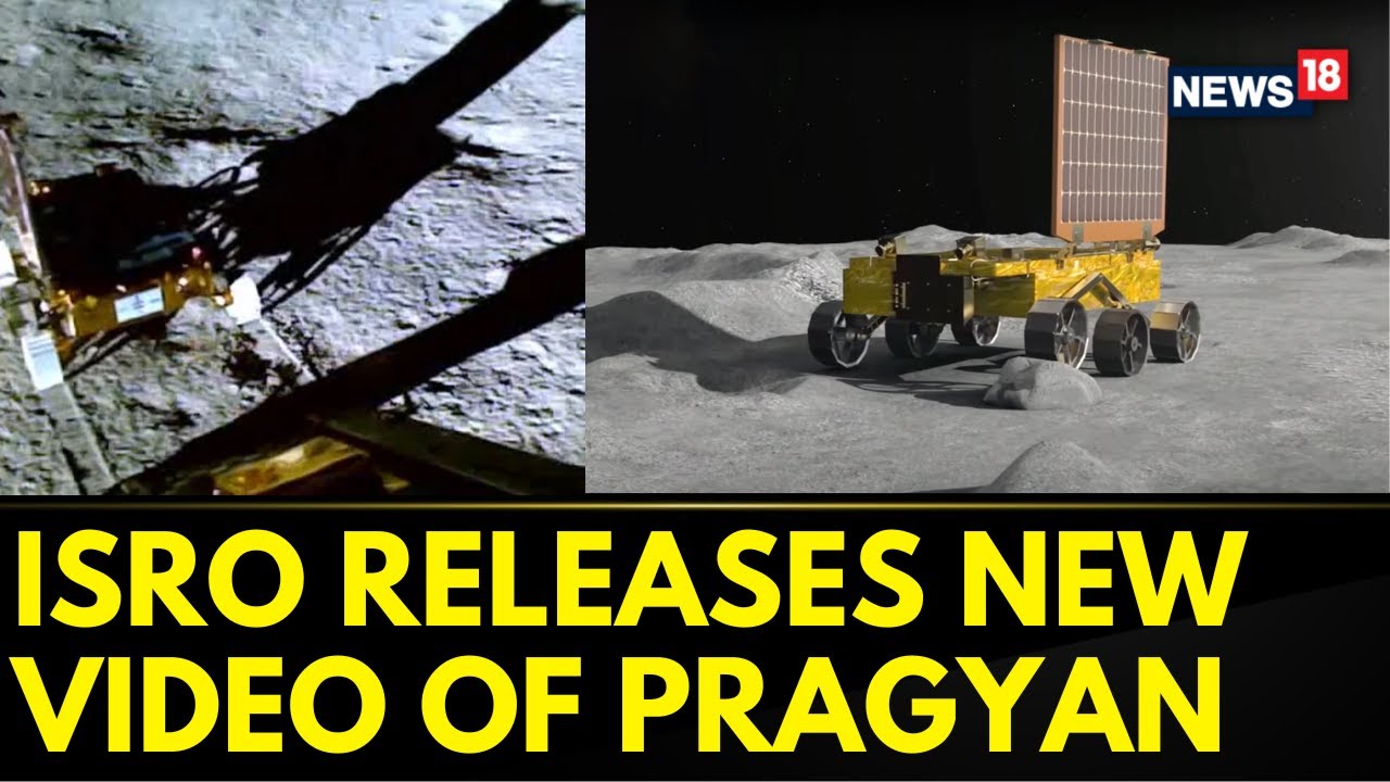 Chandrayaan-3: ISRO Releases New Video Of Pragyan Rover Moving On The ...