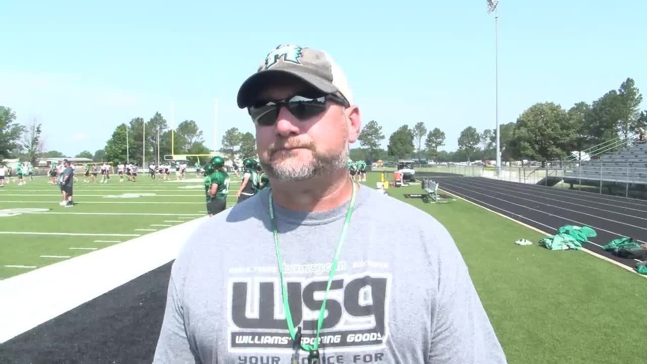 Hoxie Head Coach Tom Sears talks Pad Camp and 2025 season - YouTube