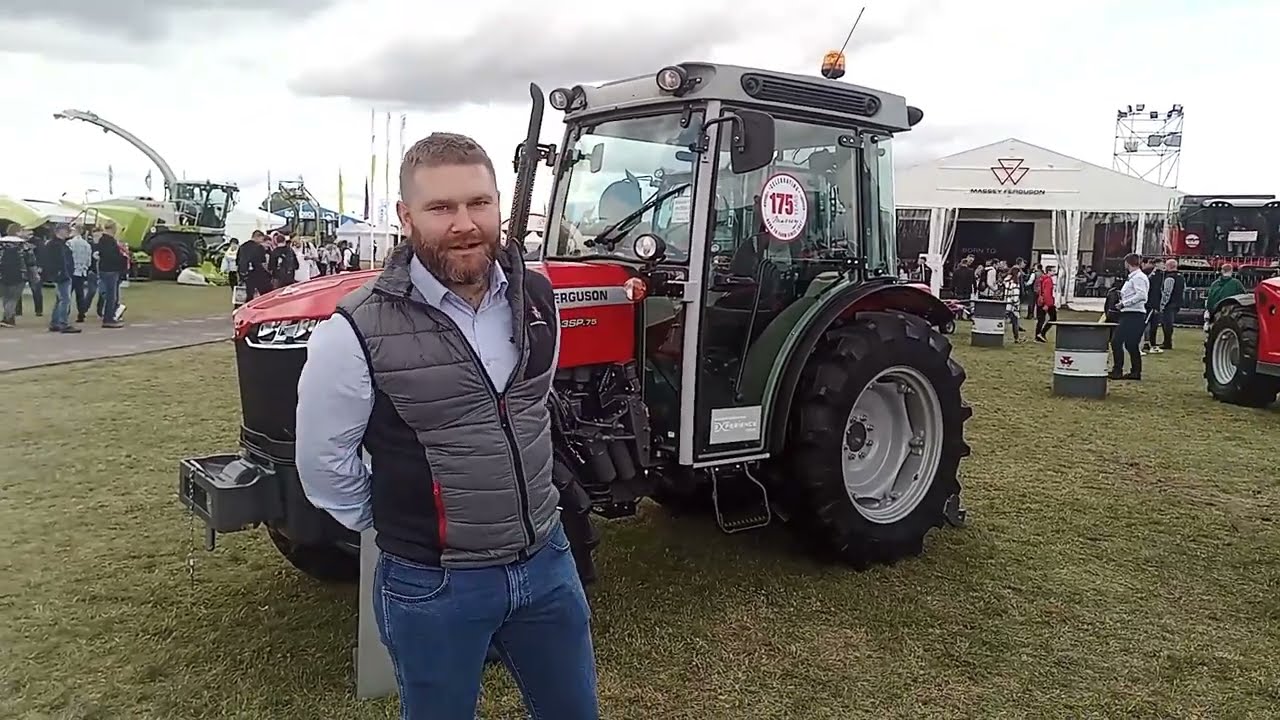 Massey ferguson 3SP.75 Bednary Agro show 2022 - YouTube