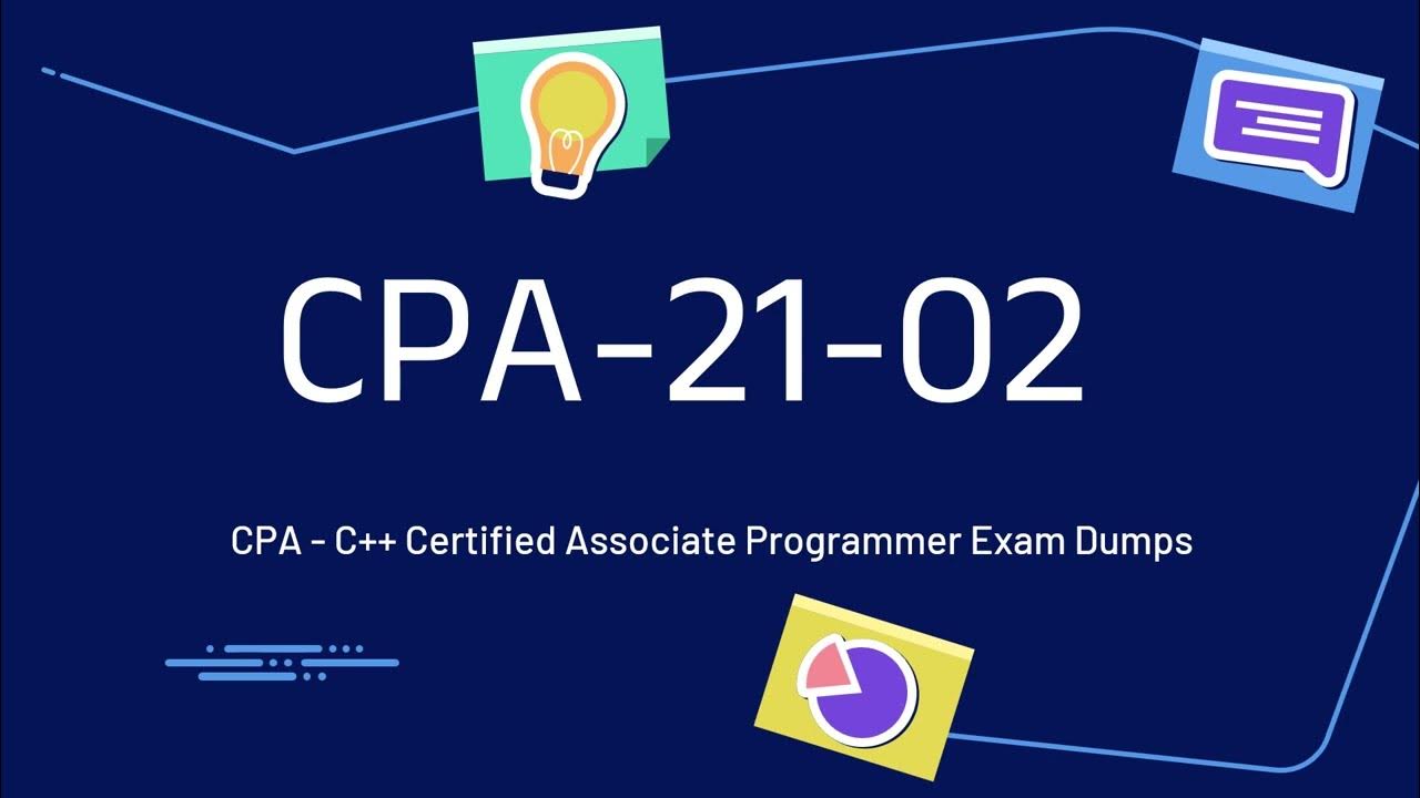 CPA-21-02 CPA - C++ Certified Associate Programmer Exam Dumps - YouTube