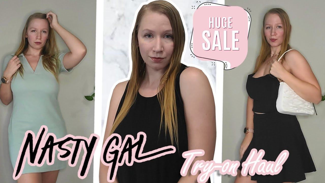NASTY GAL TRY ON HAUL * Huge Summer Sale* - YouTube