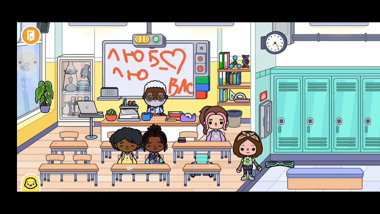 Новое обновление в тока бока! Новая школа! #Katharina_toka #TocaBoka ...