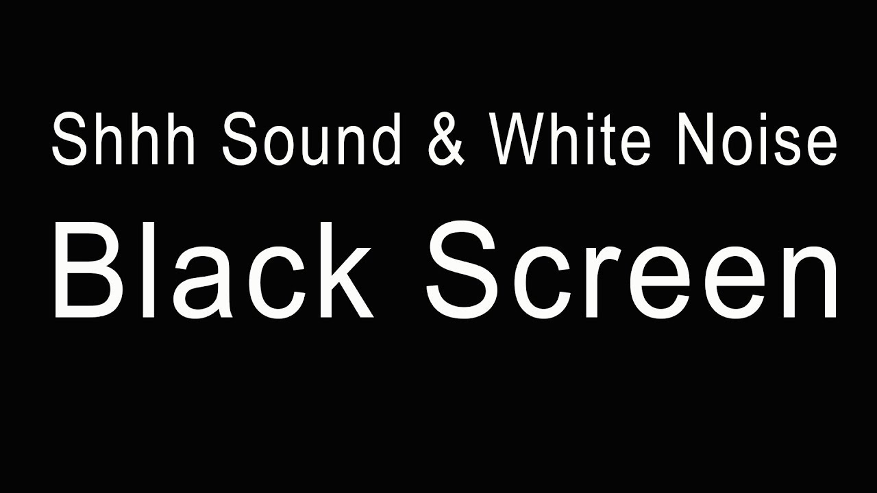 White Noise & Shhh Sound 🌛 | 10 Hours for Baby to Sleep All Night - YouTube