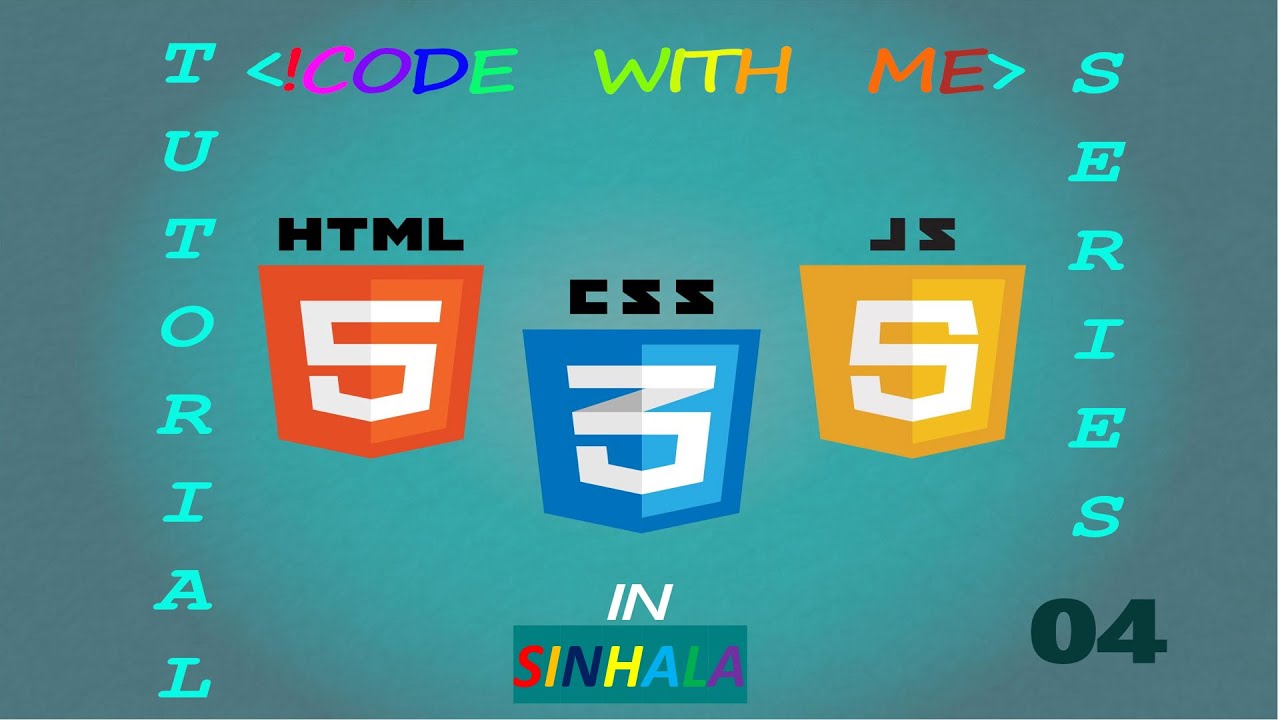 Html Definition Lists And Table Creation Tutorial For Beginners In Sinhala Part 2 T 4 Code With