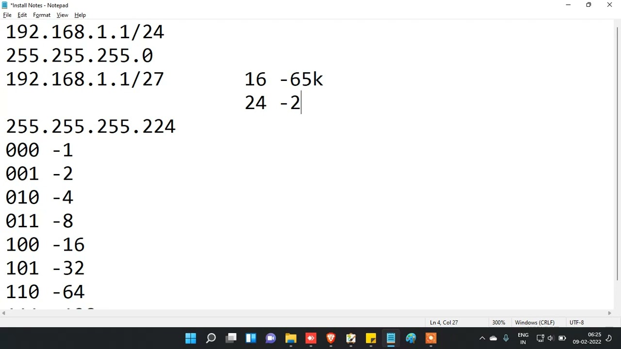 24 Subnet Mask, 30, 26, 27, 29, and other IP Address CIDR Network ...