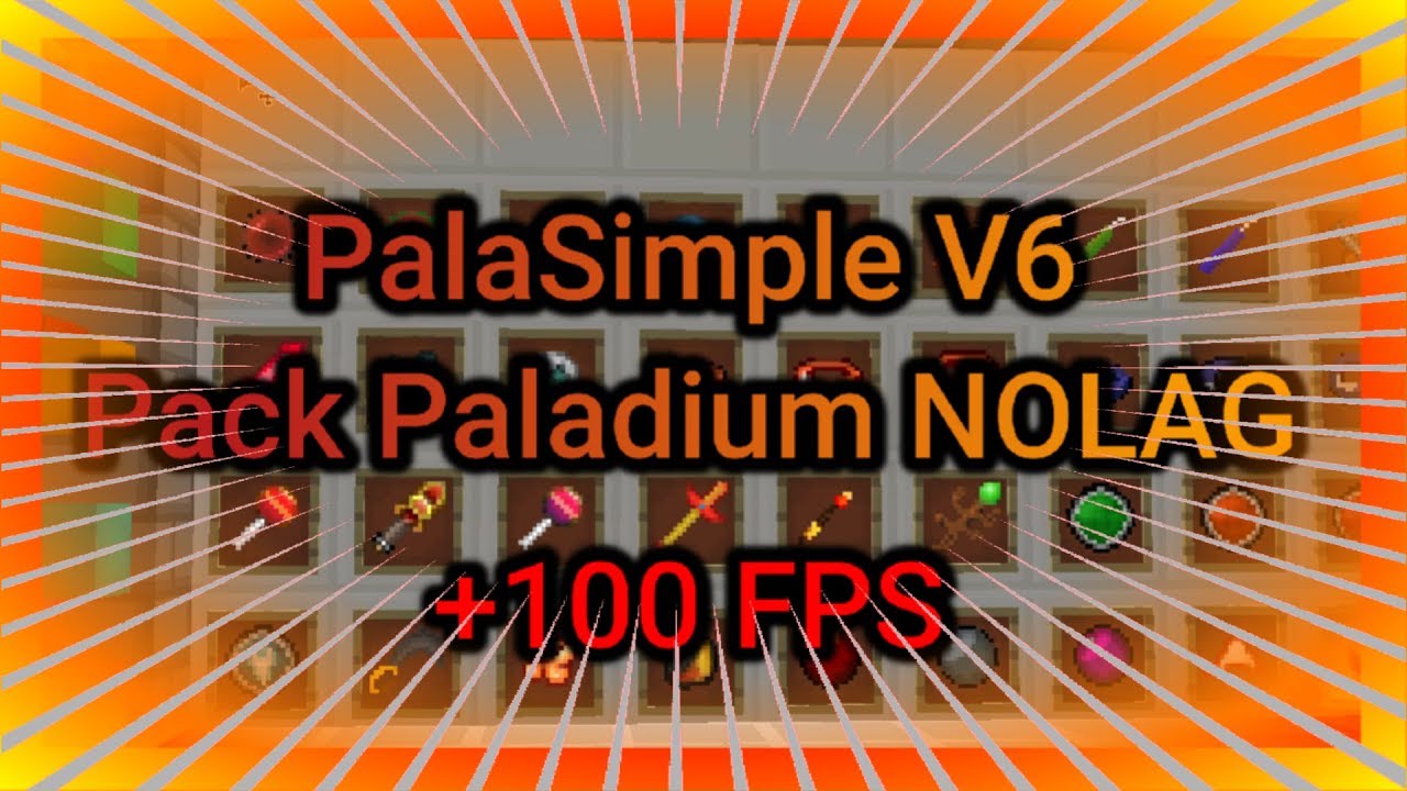 Pack Paladium V6 no lag +100 Fps - YouTube