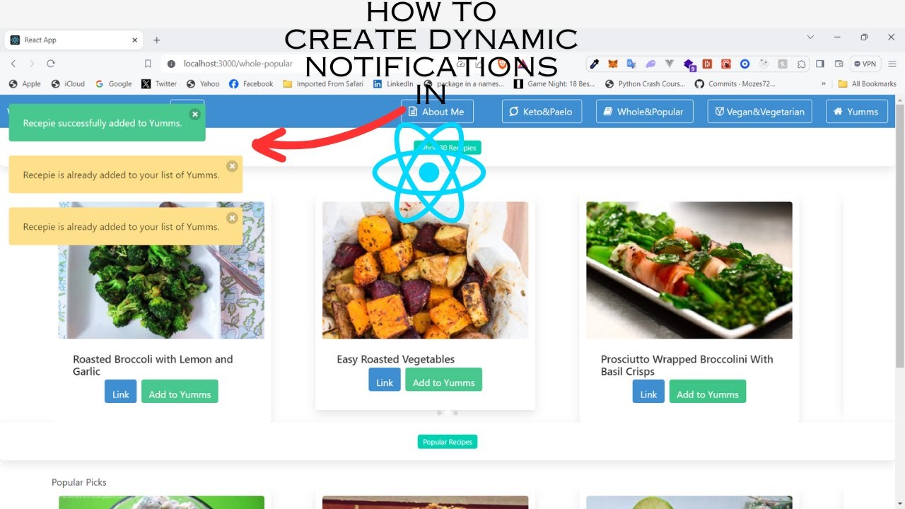 Dynamic Notifications in React: A Comprehensive Guide for Stunning User ...