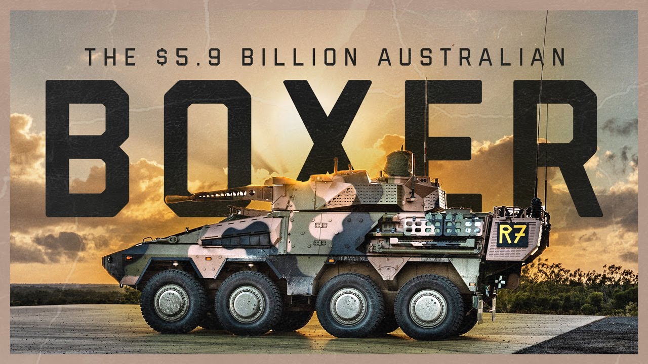 Defending Down Under: The Australian Army's New Boxer CRV - YouTube