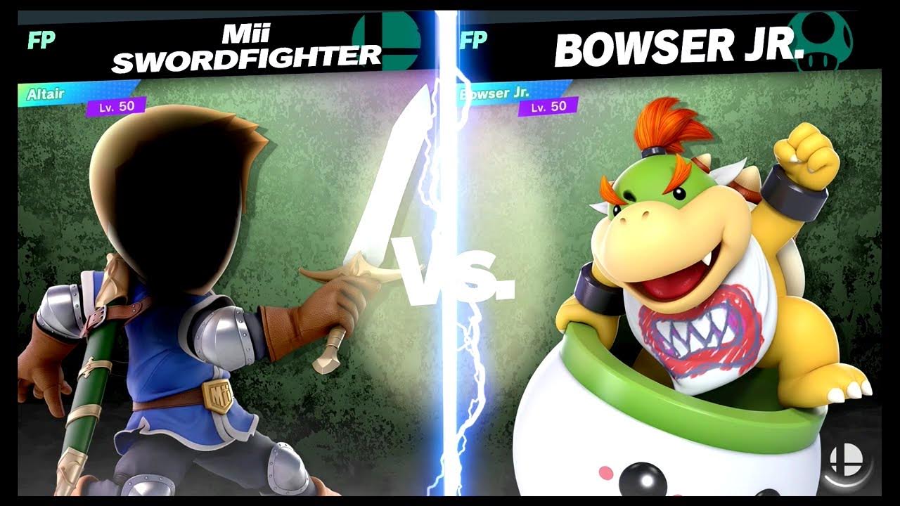 Super Smash Bros Ultimate Amiibo Fights – 3pm Poll Altair vs Bowser Jr - YouTube