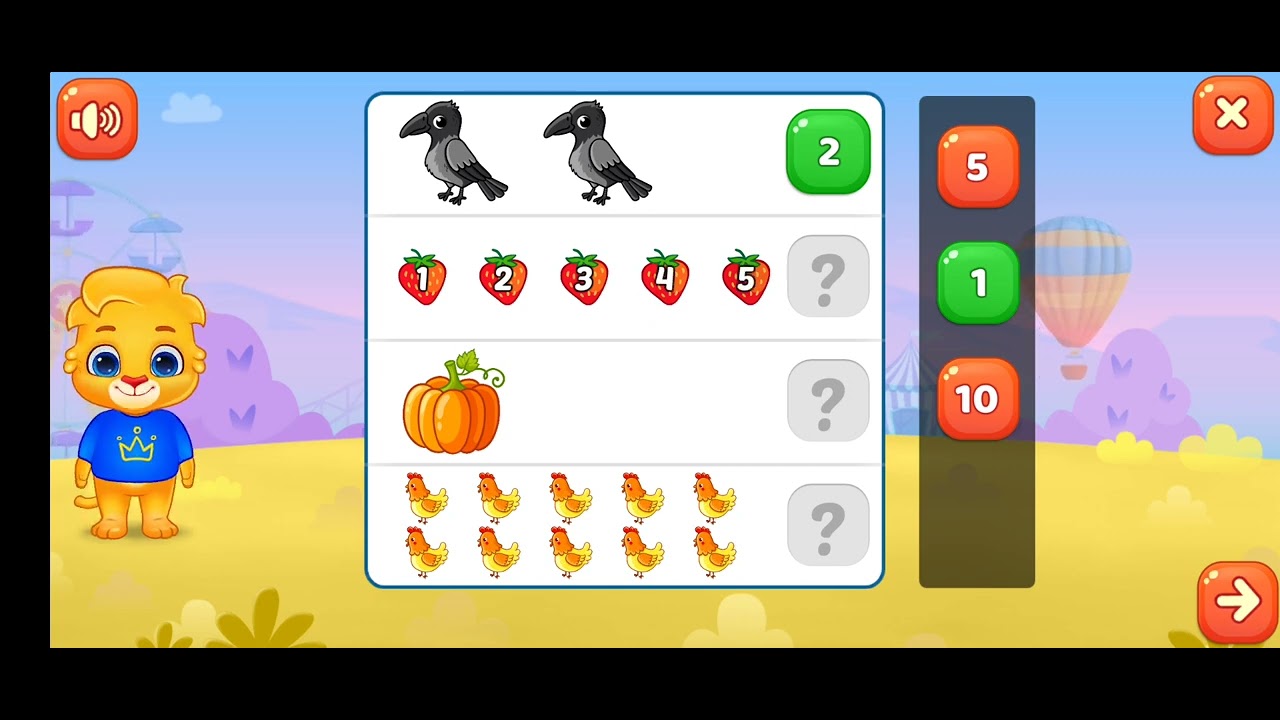 #match the number with picture #match #picture #learning ...