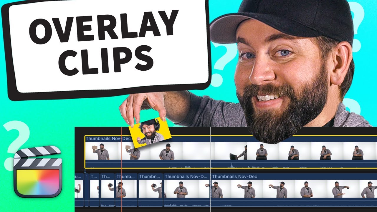How To Overlay Clips In Final Cut Pro - YouTube