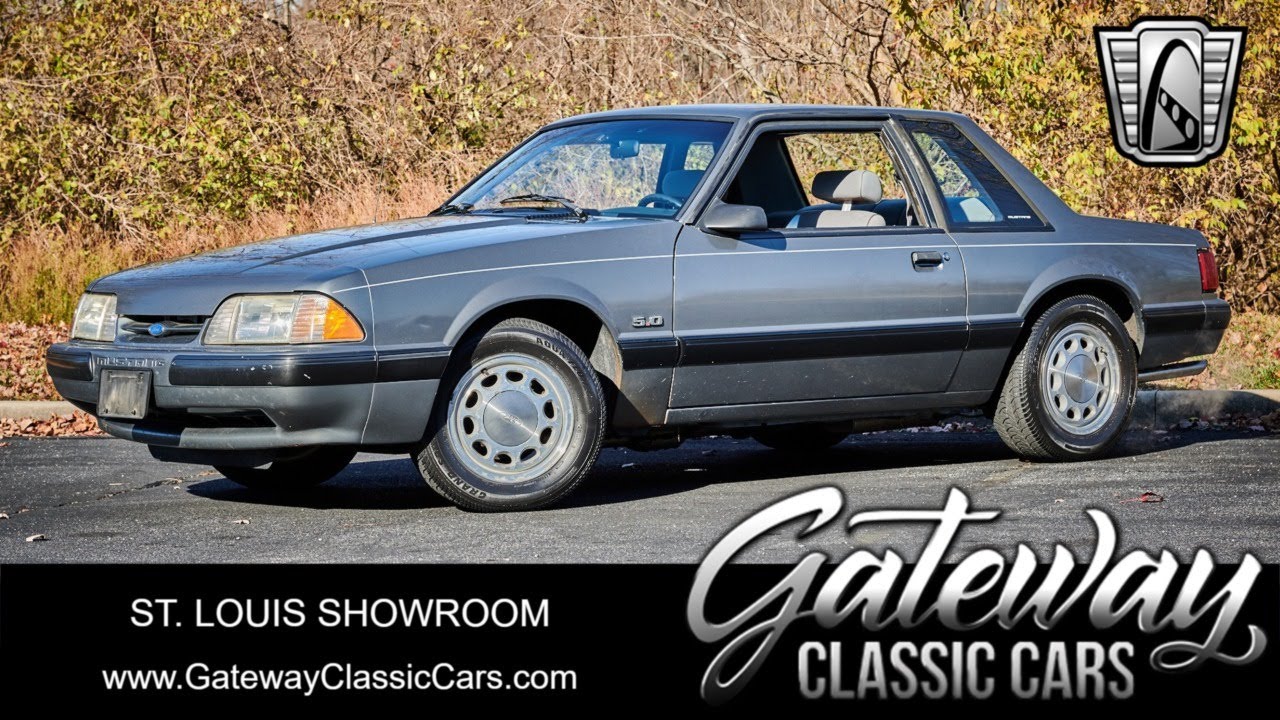 1989 Ford Mustang Notchback 5.0 Gateway Classic Cars St. Louis #9495 ...